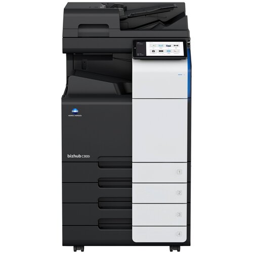 МФУ лазерное Konica Minolta bizhub C300i, цветн., A3, черный/белый