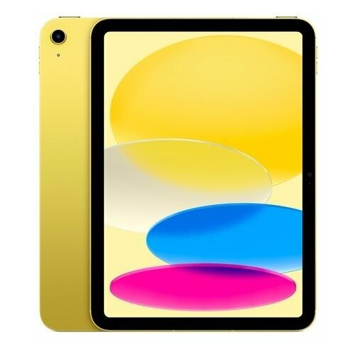 Apple Планшет Apple iPad 10.9 (2022) 64GB Wi-Fi + Cellular (Wi Fi + Cellular, 64 ГБ, Жёлтый, 4 ГБ)