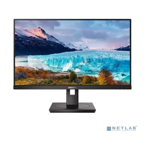 Philips Монитор LCD PHILIPS 27" 272S1M IPS 1920x1080 75Hz 4ms 178/178 250cd 1000:1 8bit D-Sub DVI HDMI1.4 DisplayPort1.2 Pivot 2x2W VESA чёрный