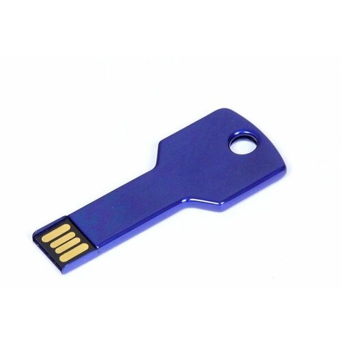 Подарочный USB-накопитель ключ синий 8GB оригинальная сувенирная флешка