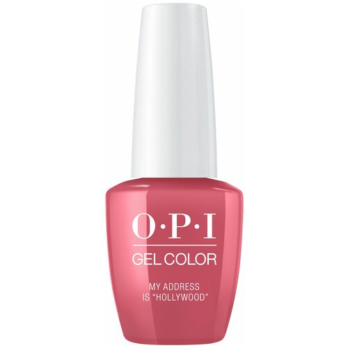OPI Гель-лак GelColor Iconic, 15 мл, My Address is "Hollywood"