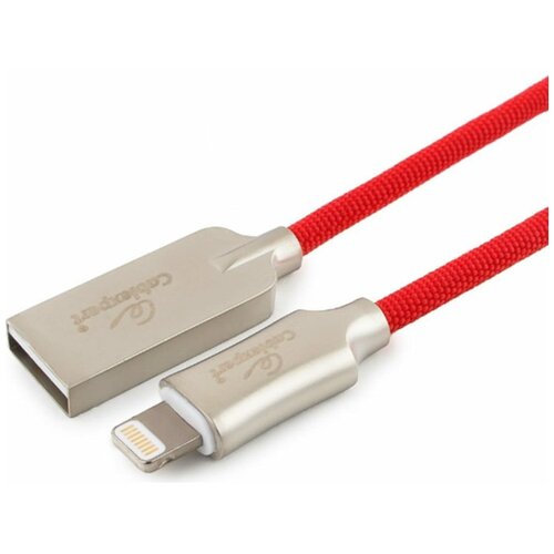 USB Lightning MFI кабель Cablexpert CC-P-APUSB02R-1.8M