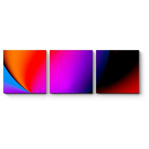 Модульная картина Спектр #1 110x37