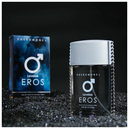 Delta PARFUM Туалетная вода мужская Lovelas Eros с феромонами, 100 мл (по мотивам Boss Bottled (H.Boss)