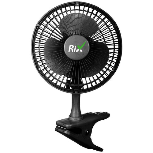 Настольный вентилятор Rix RDF-1500B/W, black
