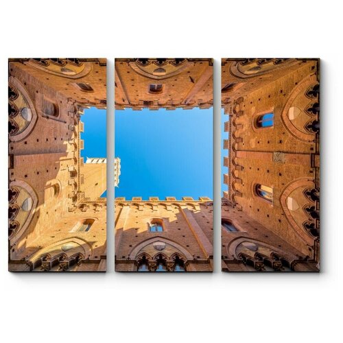 Модульная картина Башни Сиены, Италия70x50