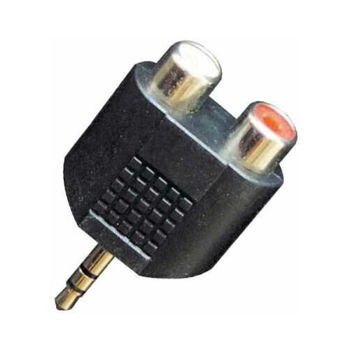 BESPECO AD160 Переходник 2 x RCA F / 3.5mm stereo jack M