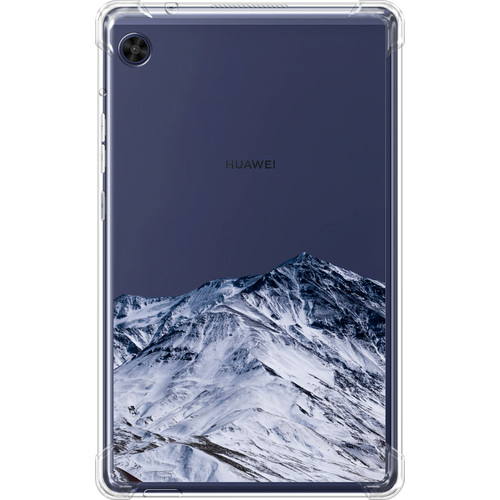 Противоударный силиконовый чехол для планшета Huawei MatePad T8/T8 8.0 Снежная гора