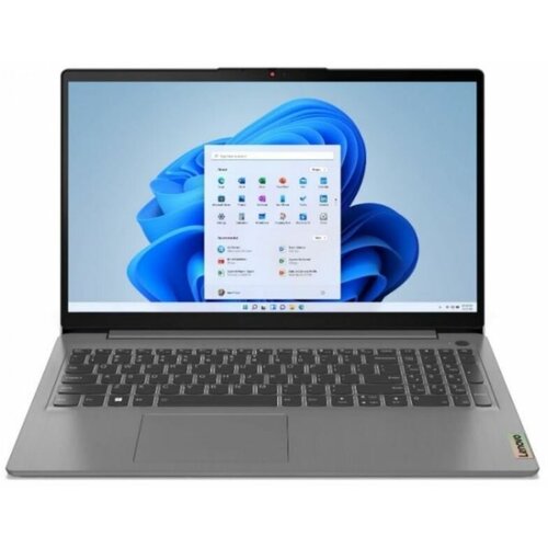 Ноутбук 15.6" IPS FHD Lenovo IdeaPad 3 grey (Core i3 1215U/8Gb/256Gb SSD/VGA int/noOS) (82RK00RKFE)