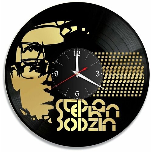 Настенные часы из виниловой пластинки Stephan bodzin/виниловые/из винила/часы пластинка/ретро часы