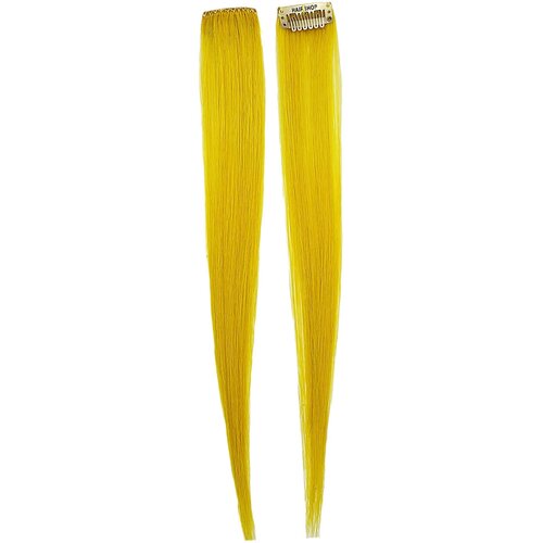 Hairshop Височные пряди Berkana Ж 17 30 см (2 шт) (Желтый классический)