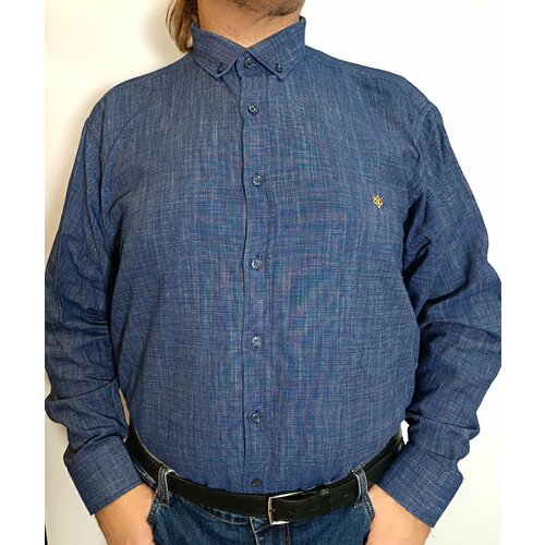 Рубашка Castelli, размер 4XL, синий