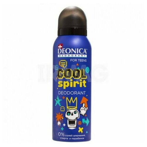 Дезодорант Deonica for TEENs Cool Spirit, спрей , 125 мл 5231899