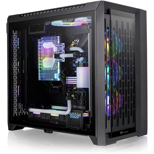 THERMALTAKE Корпус Thermaltake CTE C750 TG ARGB черный без БП ATX 14x120mm 14x140mm 4x200mm 4xUSB3.0 audio bott PSU CA-1X6-00F1WN-01