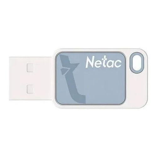 Накопитель USB 2.0 32Гб Netac UA31 (NT03UA31N-032G-20BL), голубой