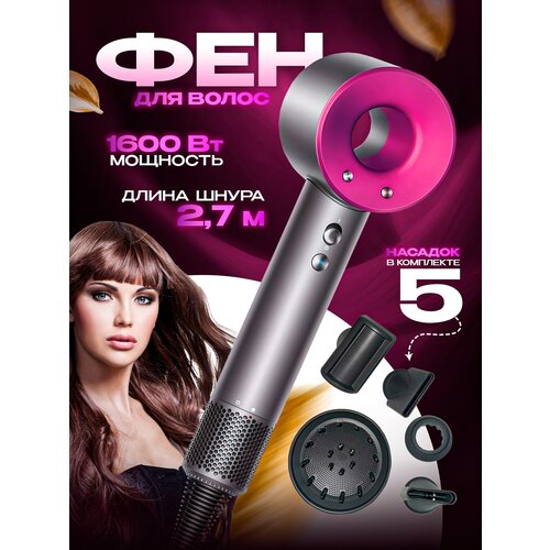 Фен SenCiciMen Hair Dryer HD15 Global, розовый