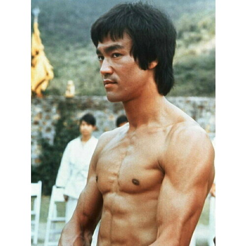 Плакат, постер на бумаге Брюс Ли. Bruce Lee/спорт. Размер 60 х 84 см