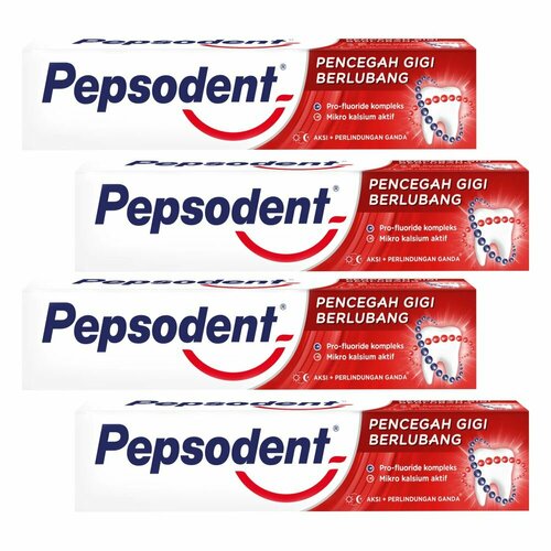 Зубная паста Pepsodent Защита от кариеса 75 гр. х 4 шт.