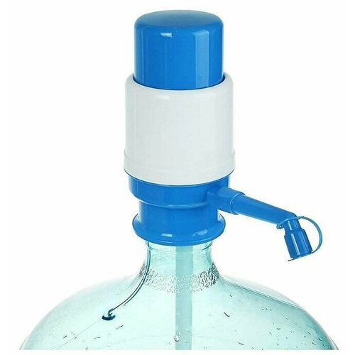 Помпа механическая, ручной насос для воды в бутылях 12 и 19 л, Mini