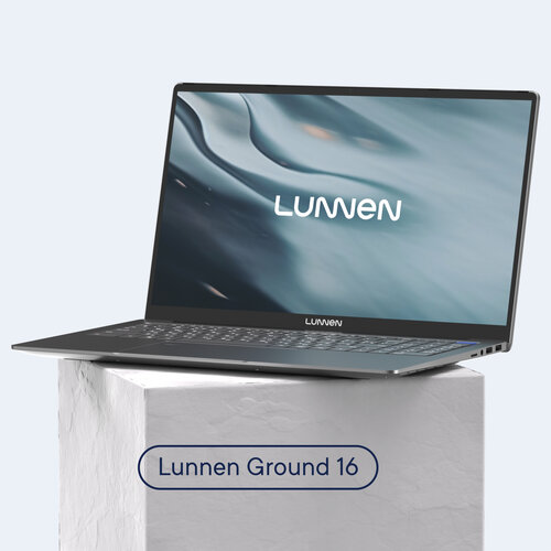 16" Ноутбук Lunnen Ground 16, RAM 16 ГБ, SSD 512 ГБ, IPS Full HD 1920x1080,AMD Ryzen 7 5800U, Windows 11 Home, цвет Light Gray, LL6FAWG01