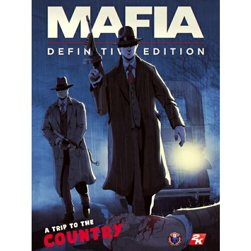 Плакат, постер на бумаге Mafia 2-Definetive Edition/Мафия 2/искусство/арт/абстракция/творчество. Размер 30 х 42 см