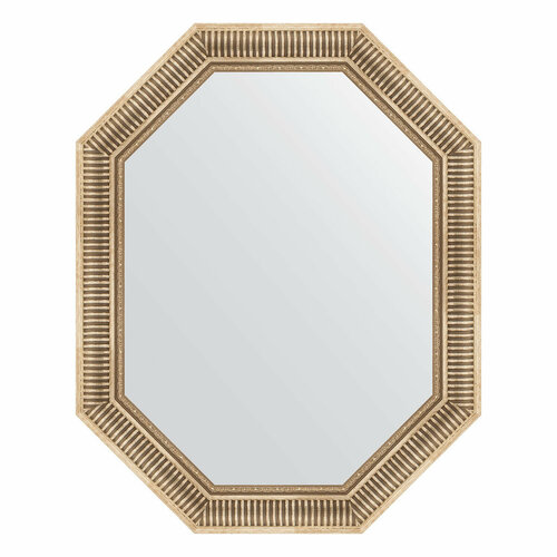 Зеркало Evoform Octagon BY 7204 77x97 в багетной раме, серебряный акведук