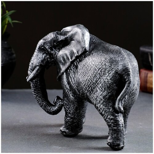 Фигура Слон африканский, серебро, Хорошие сувениры (1 шт.)