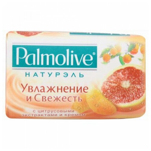 Colgate-Palmolive Мыло туалетное Palmolive Увлажнение и свежесть цитрусов 90 гр