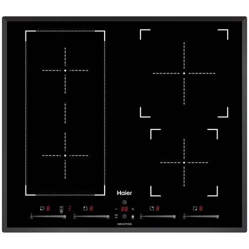 Индукционная варочная панель Haier HHY-Y64FVB, черный