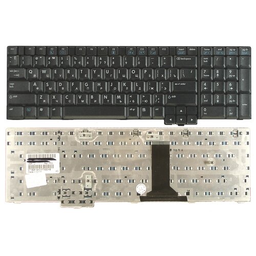 Клавиатура для ноутбука HP Compaq 8710P русская, черная
