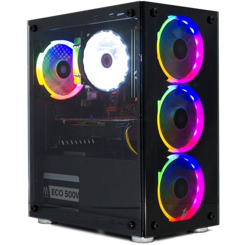 Игровой Компьютер i5 GTX1050Ti 4G 240SSD 500HDD Настольный RGB ПК Intel Core