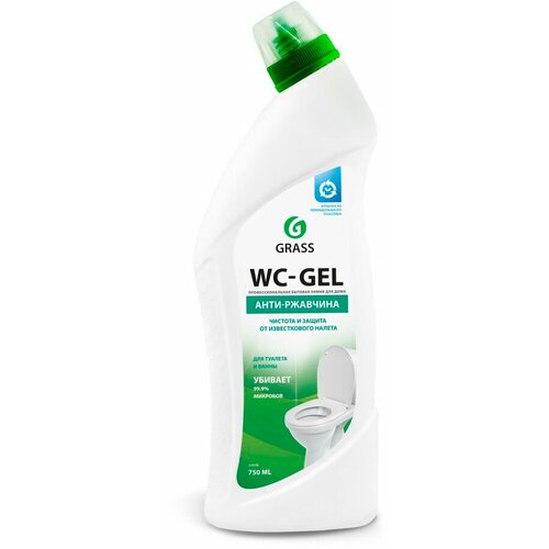 Средство GraSS WC- Gel Анти-ржавчина для чистки сантехники 750 мл