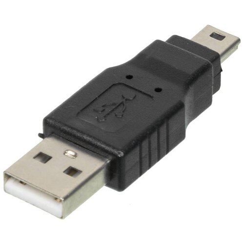 NingBo mini USB B (m) - USB A (m), 0.05 м, черный