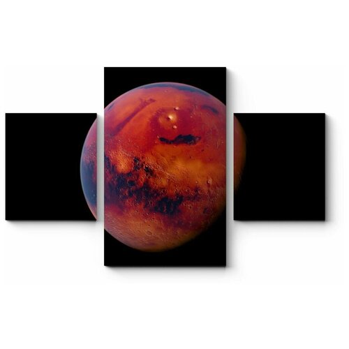 Модульная картина Огненная планета 90x59