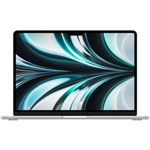 13.6" Ноутбук Apple MacBook Air 13 2022 2560x1664, Apple M2, RAM 8 ГБ, LPDDR5, SSD 256 ГБ, Apple graphics 8-core, macOS, MLXY3 / Z15W000LE, серебристый, английская раскладка