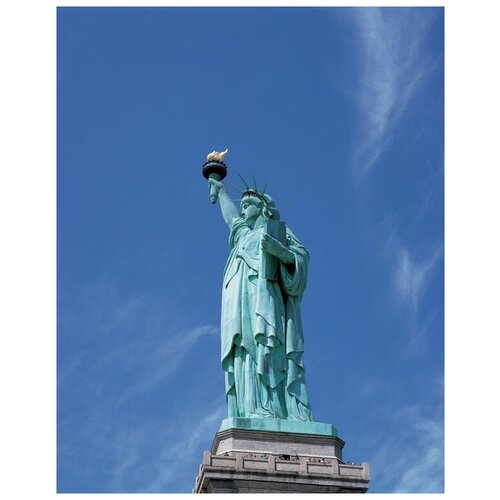 Постер на холсте Статуя Свободы (Statue of Liberty) №5 40см. x 50см.