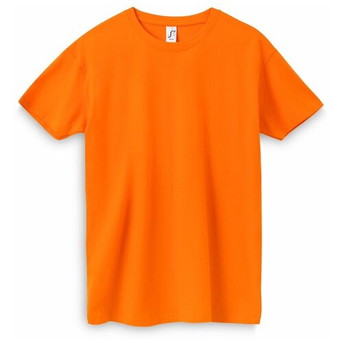 Футболка Sol's, размер 54-56, оранжевый, зеленый