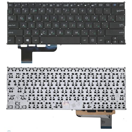 Клавиатура для ноутбука Asus Q200, русская, черная