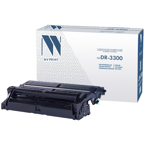 Фотобарабан NV Print NV-DR-3300, 30000 стр, черный