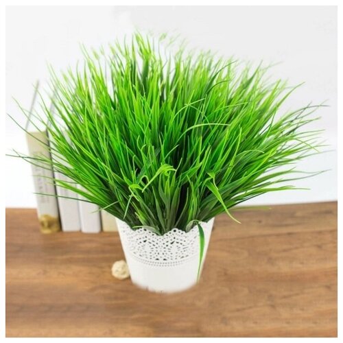 Искусственная трава/зелень осока/декоративная зелень - 2 ветки