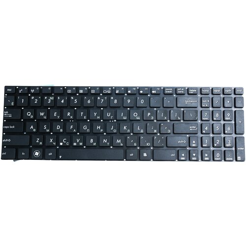 Клавиатура для ноутбука Asus R500VS, русская, черная