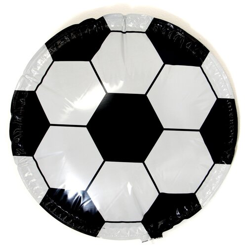 Воздушный шар Страна Карнавалия Футбольный мяч, черно-белый