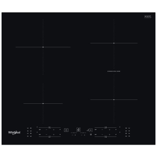 Индукционная варочная панель Whirlpool WB B3960 BF, цвет панели черный, цвет рамки черный