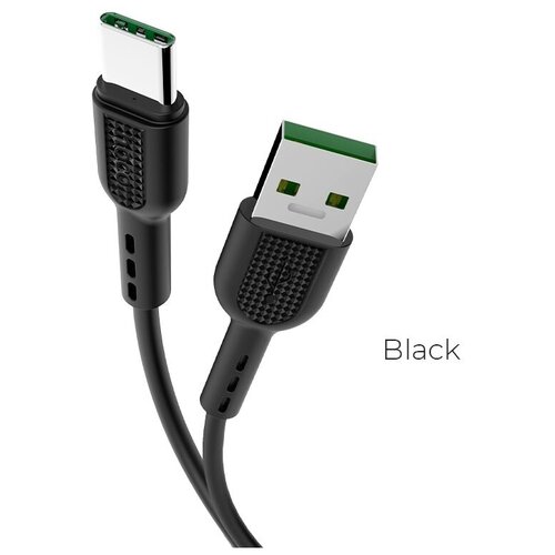 Кабель USB HOCO X33, USB - Type-C, 5A, 1 м, черный