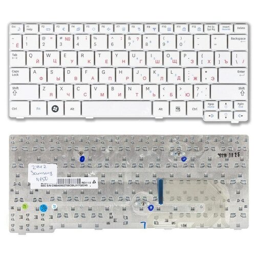 Клавиатура для ноутбука Samsumg CNBA5903104DBIL белая