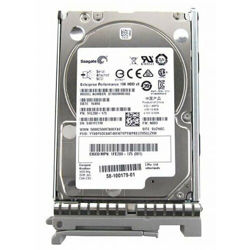 Жесткий диск Cisco 58-100179-01 900Gb SAS 2,5" HDD