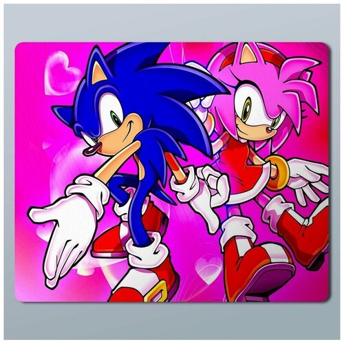 Коврик для мыши с принтом игры Sonic The Hedgehog - 1065