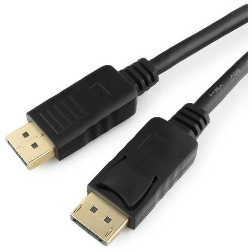 Кабель DisplayPort 10м Gembird CC-DP2-10M круглый черный