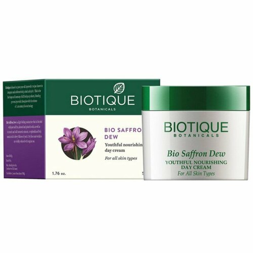 Крем дневной Питательный Биотик (Youthful Nourishing cream Biotique), 50 грамм