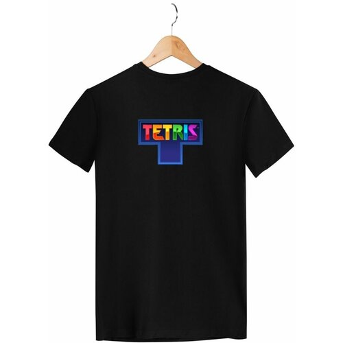 Футболка Zerosell Тетрис Tetris, размер XL, черный